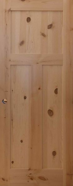 knotty pine fire door