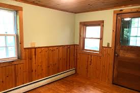 Use Pine Paneling Wainscoting For A Beautiful Wall | The Log Home Shoppe